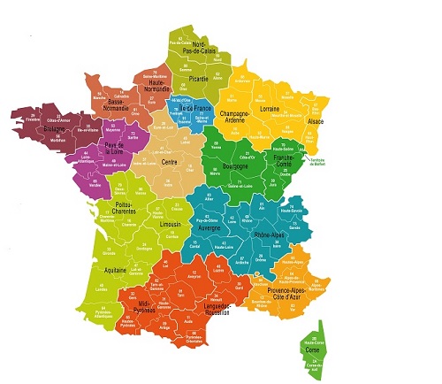News Archive: The 13 New Regions of France | French-Property.com